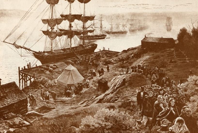 Irish Potato Famine Immigration