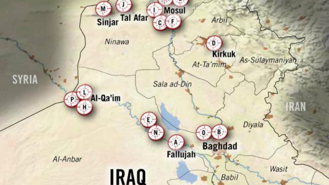 Mapping Canadian Forces Airstrikes Against ISIL In Iraq | TVO Today