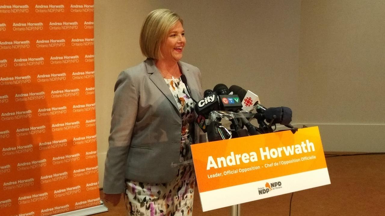 What happened when the new NDP caucus assembled for the first time ...