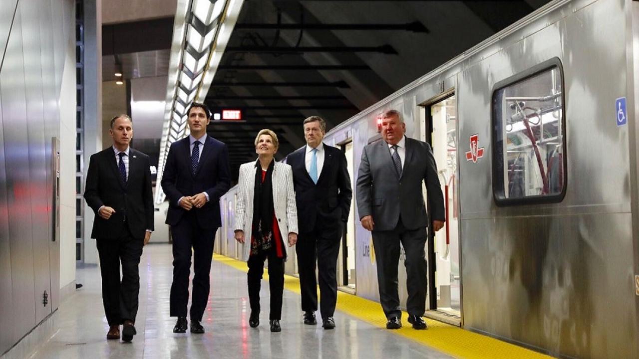 Toronto’s subway extension ribbon-cutting, and the man who’s not in the ...