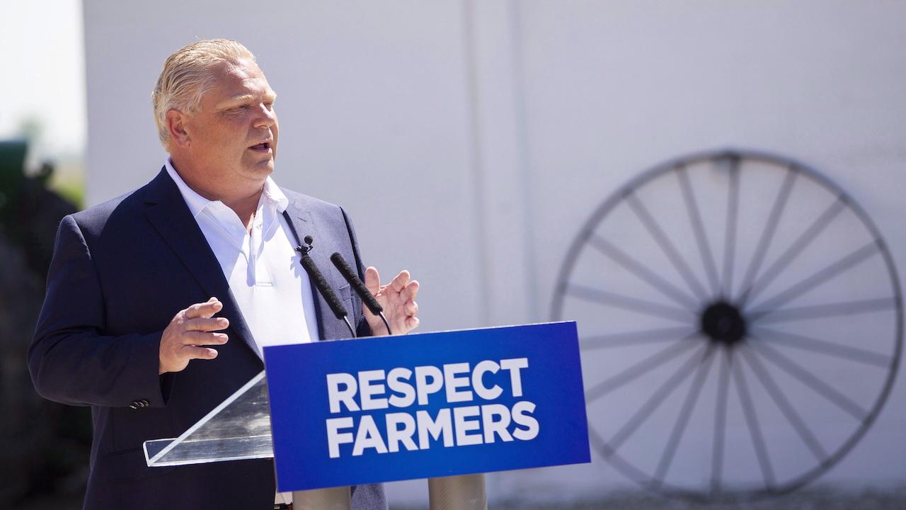 Doug Ford’s plans for Ontario’s farmland put us all at risk | TVO Today
