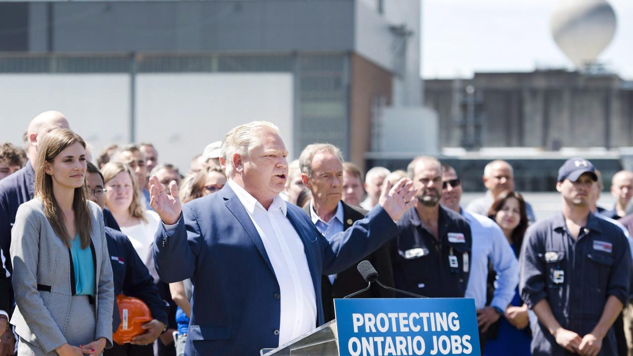 Doug Ford doesn't hesitate to use public money when it comes to power ...