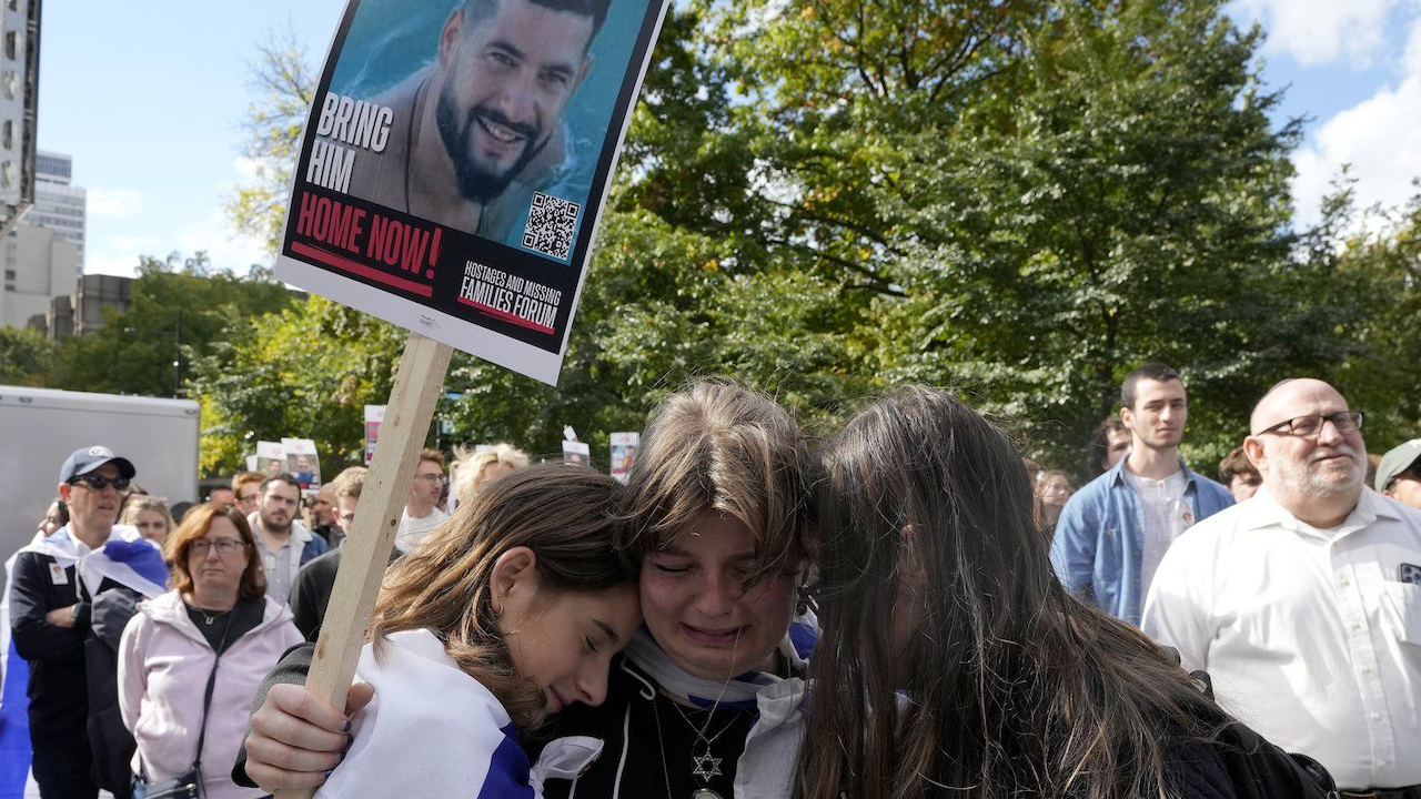 Prayers, protests, and police as Canada marks anniversary of October 7 ...