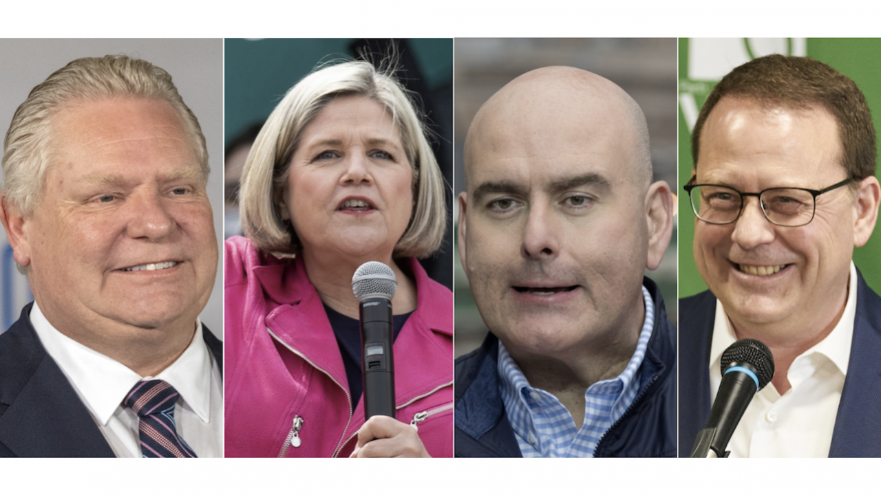 The Ontario election is about to begin. Here’s where the parties stand ...