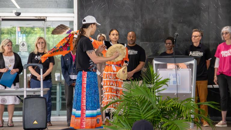 Meet Hamilton’s newly banded falcon chicks | TVO Today